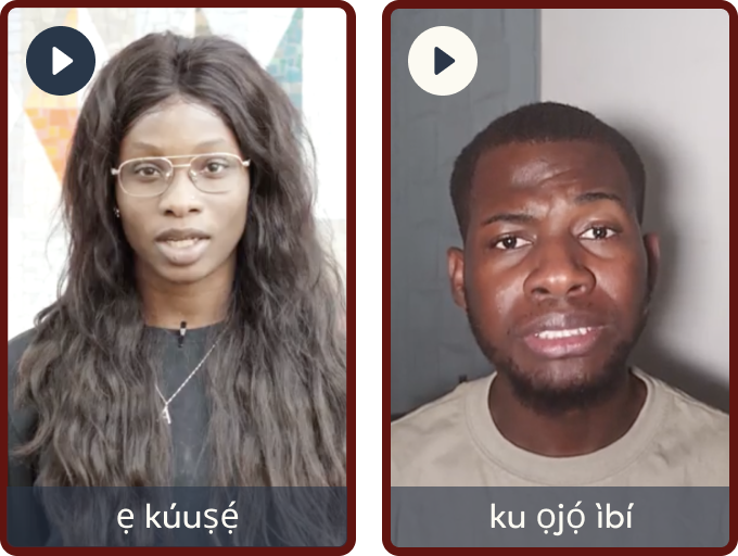 Learn Yoruba Language with Memrise